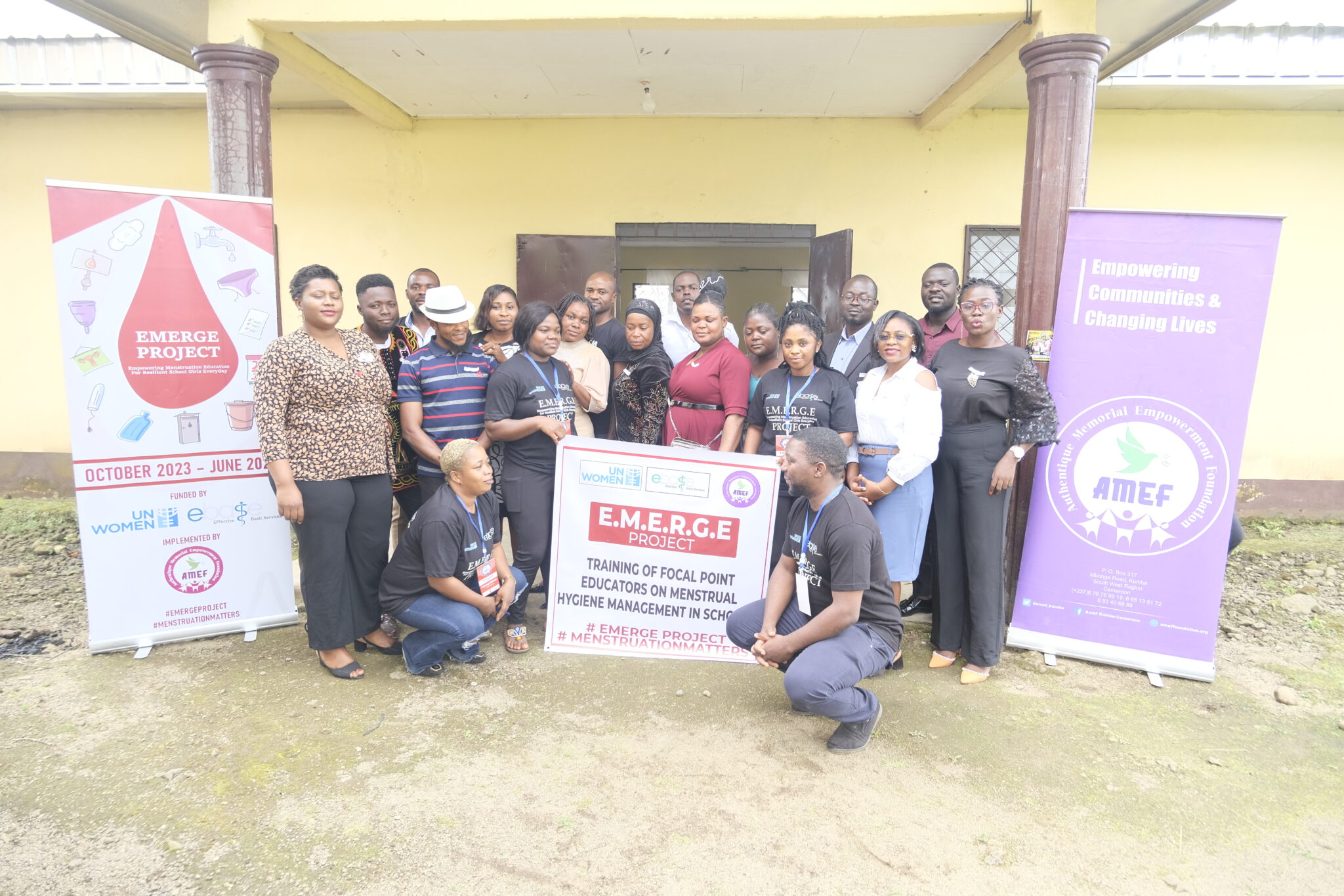 EMERGE Project: 20 Educators receive training to Improve MHM in schools – Authentique Memorial ...